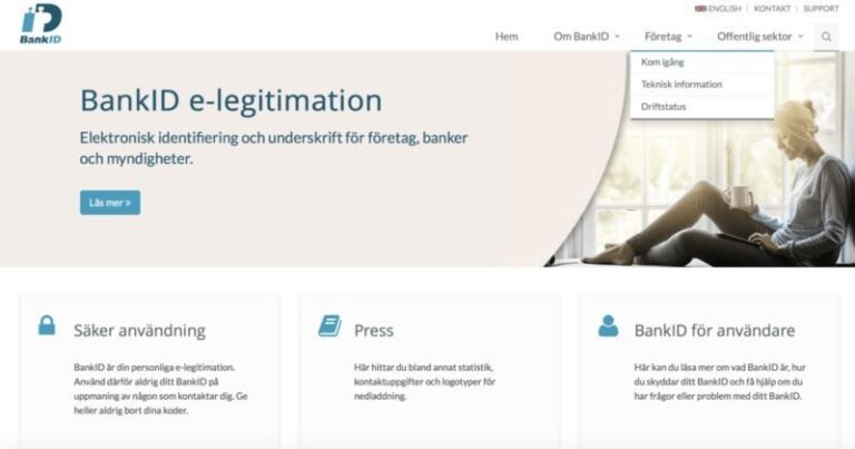 BankID - Verifiering på språng med signering via dator och på fil